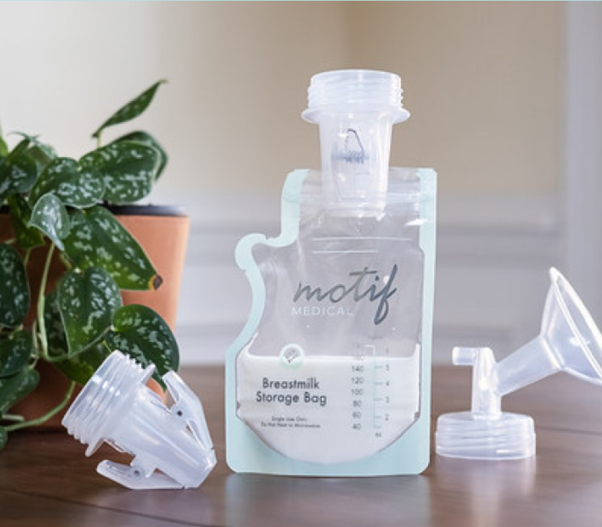 Motif 100ct Disposable Bags 6oz Capacity - Nurturing Expressions